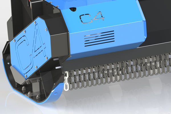 Decespugliatrici idrauliche forestali Archivi - C4 Meccanica